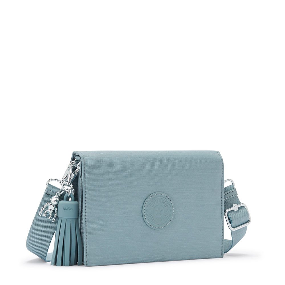 Bolsa Kipling Clair Sea Gloss M Azul I7303SQ2 Azul