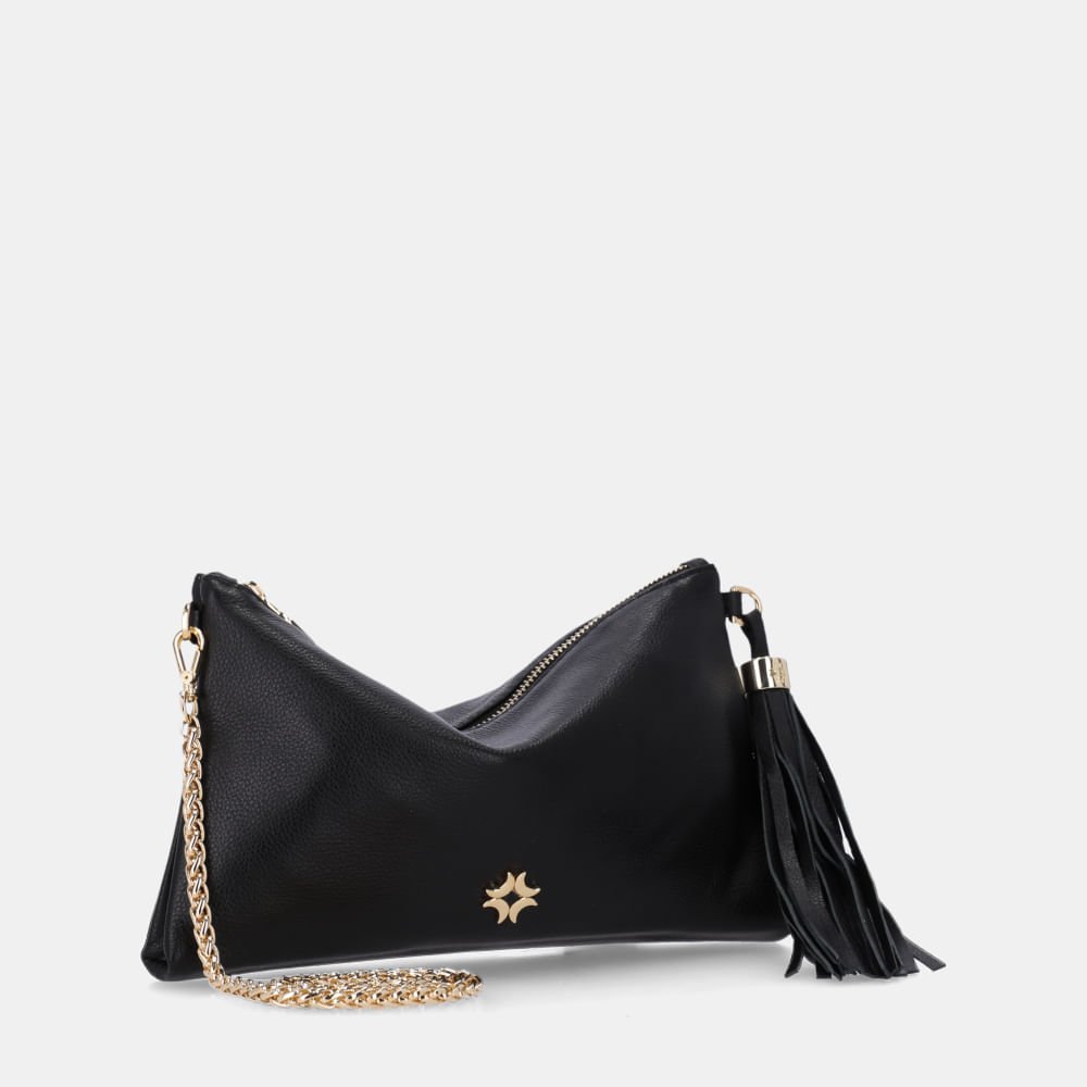 Bolsa Clutch Pequena Saara Preto - 2000530 Preto