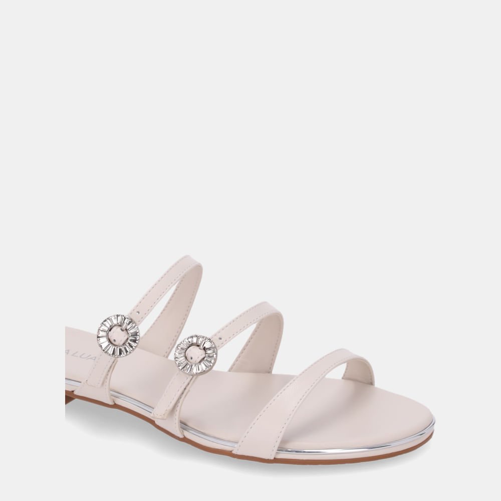 Chinelo Couro Pelica Panna - 54870073 Panna