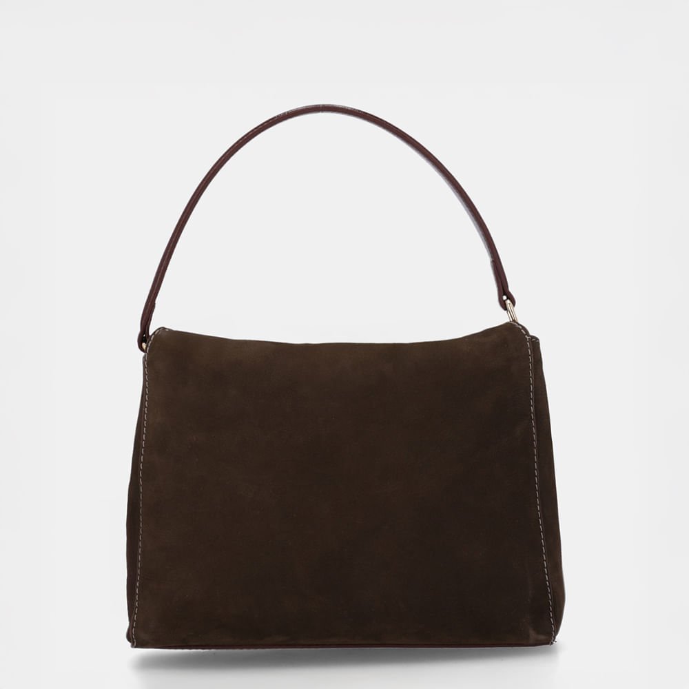 Bolsa Satchel Pequena Bison Éden - 2000876 Eden