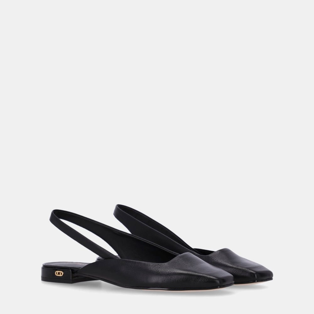 Slingback Saara Preto - 80950006 Preto