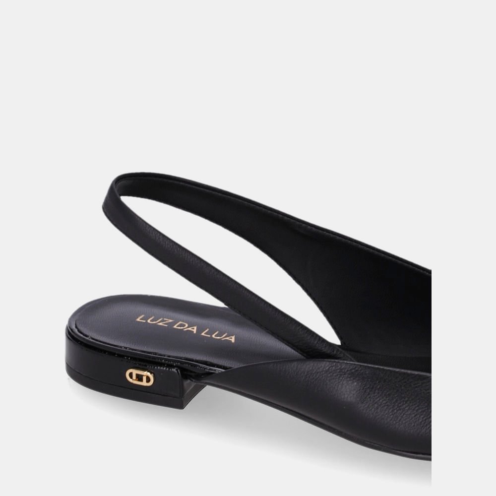 Slingback Saara Preto - 80950006 Preto