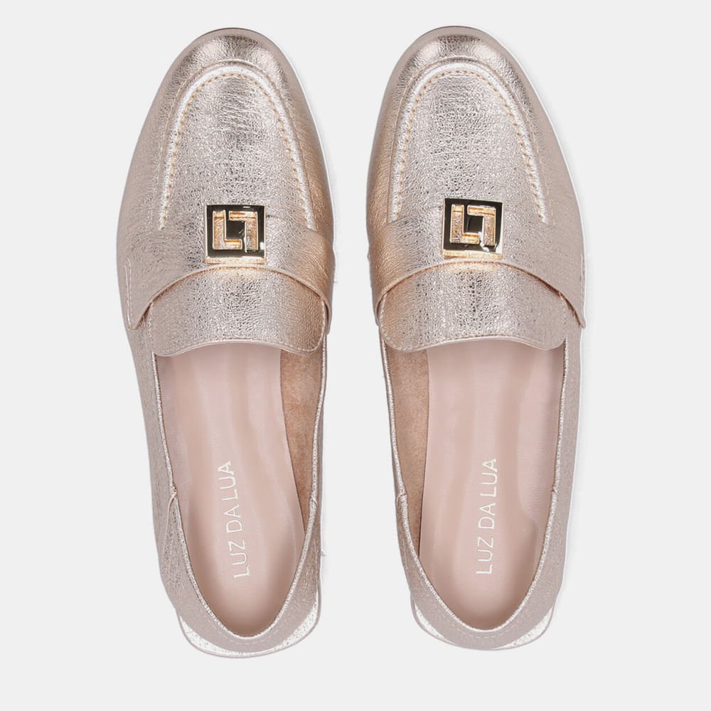 Loafer Vênus Ouro - 60340016 Ouro