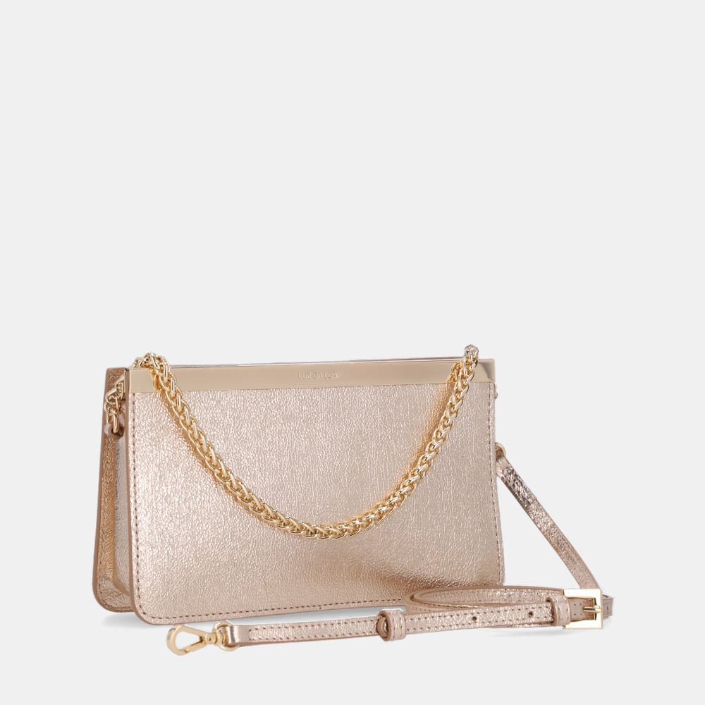 Bolsa Clutch Pequena Vênus Ouro - 2000478 Ouro