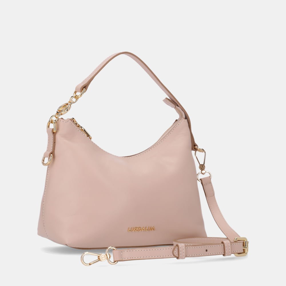 Bolsa Hobo Pequena Saara Bege - 2000729 Bege