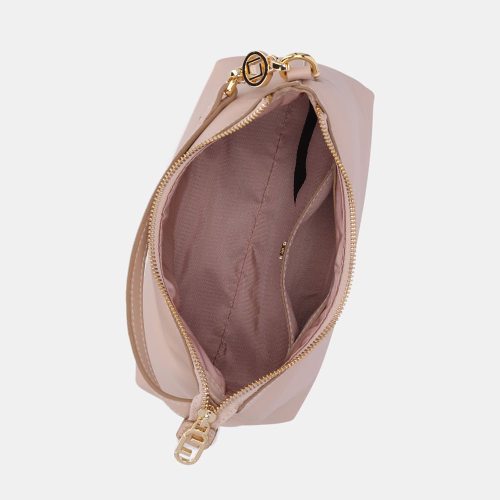 Bolsa Hobo Pequena Saara Bege - 2000729 Bege