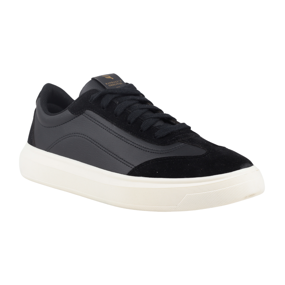 TENIS AD MASC CASUAL SINT SOLA MICROEXPANDIDA RDL7884M RANDALL Preto